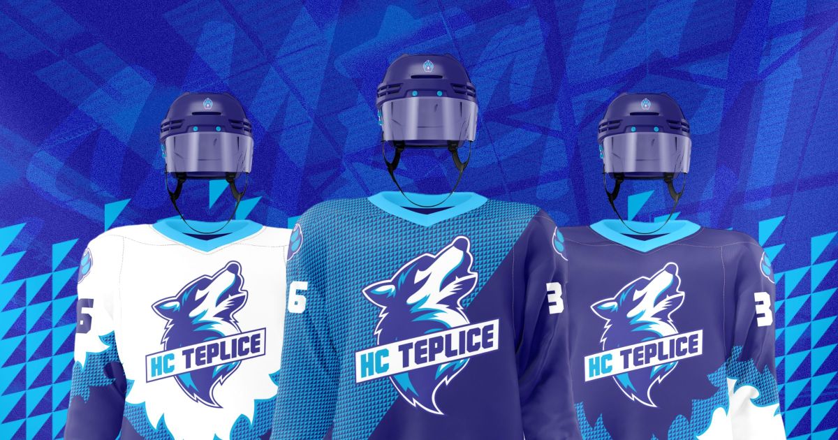 Reference — Design vizuální identita HC Teplice Huskies | Proidea.digital